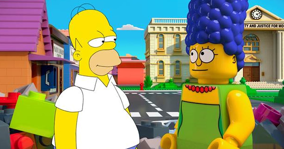 You blockhead! 'Simpsons' turn into Legos for 550th episode
