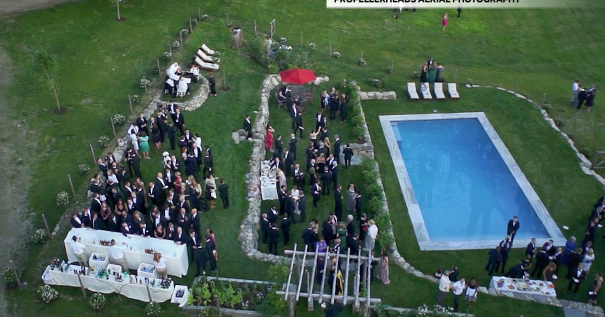 Drones take to the skies over weddings in search of picture-perfect shots