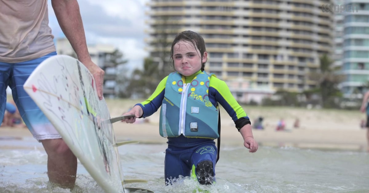 6-year-old surfer girl Quincy Symonds, nicknamed 'Flying Squirrel,' won ...
