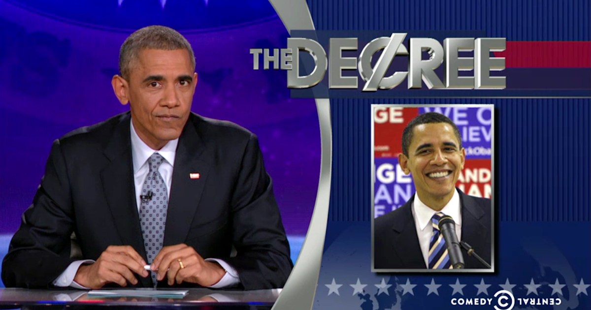 President Barack Obama takes over Stephen Colbert's 'Report'