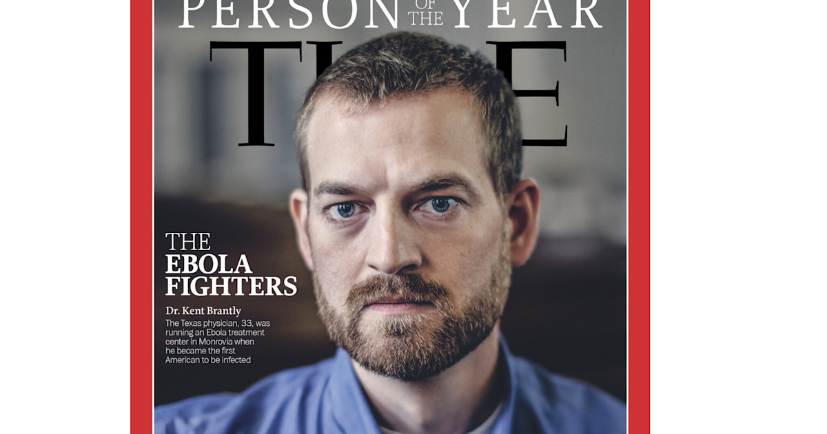 Time magazine's 2014 Person of the Year: Ebola fighters