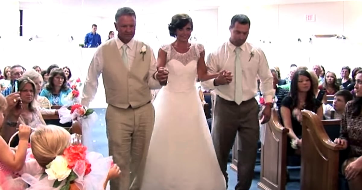 Louisiana bride paralyzed in car crash learns to walk down the aisle ...