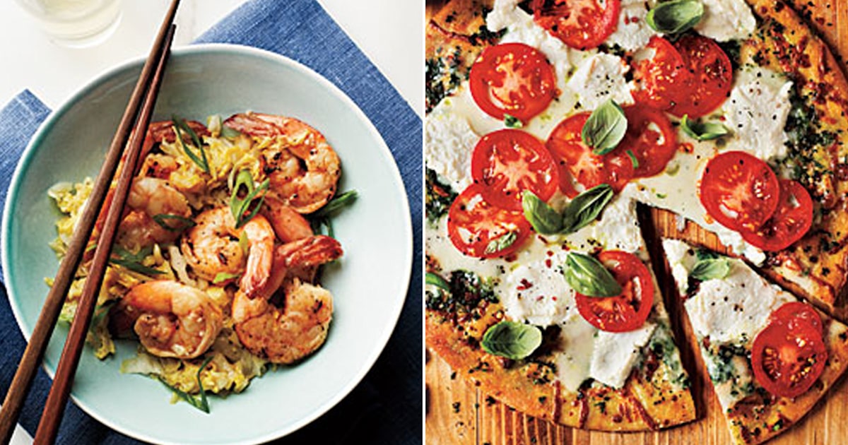 Cooking Light shares their 5 easy, weeknight recipes