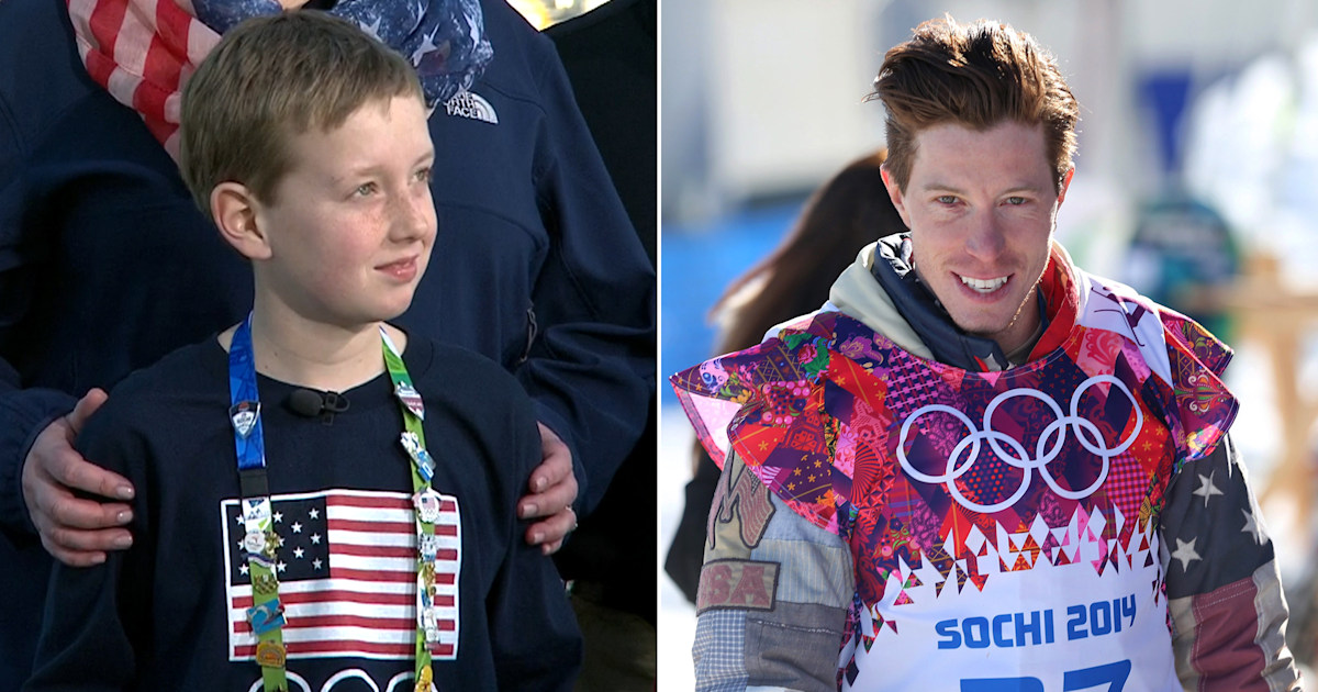 Shaun White makes wish come true for cancer survivor