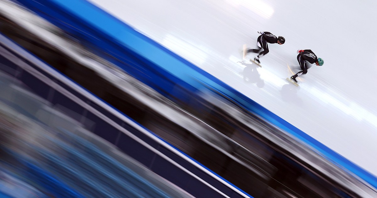 Speed skating: Mesmerizing Olympic eye candy