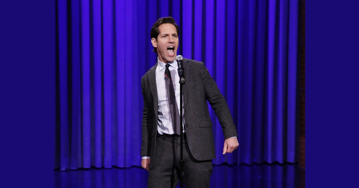 Paul Rudd and Jimmy Fallon lip-sync battle on 'Tonight Show'