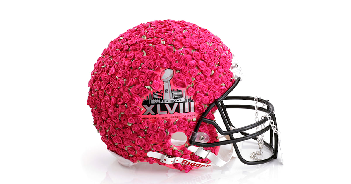 Safe style? Fashionable Super Bowl helmets up for auction
