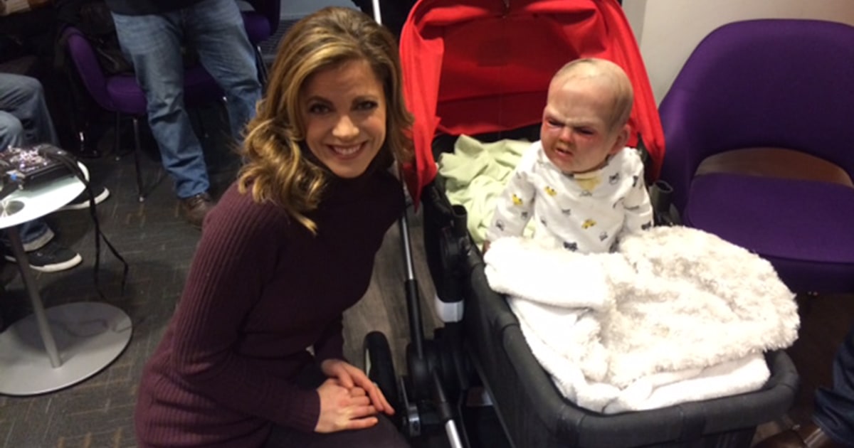 Scared in Studio 1A: 'Devil baby' wreaks terror on TODAY