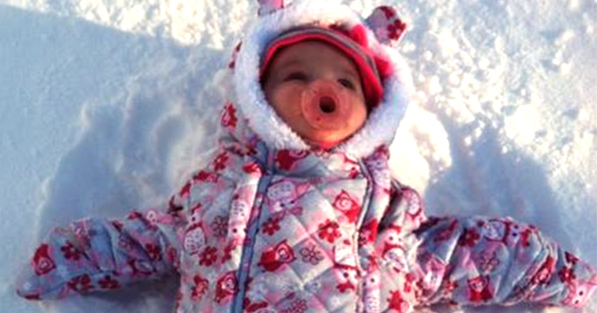 Baby's first winter storm, more: Your #TODAYSnow photos