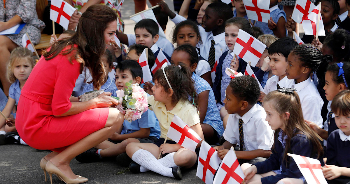 Duchess Kate goes back to school -- to help families coping with addiction