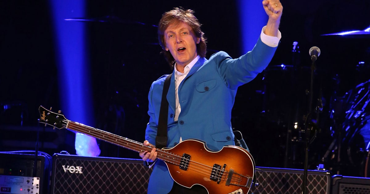 Paul McCartney rocks in return to stage after illness