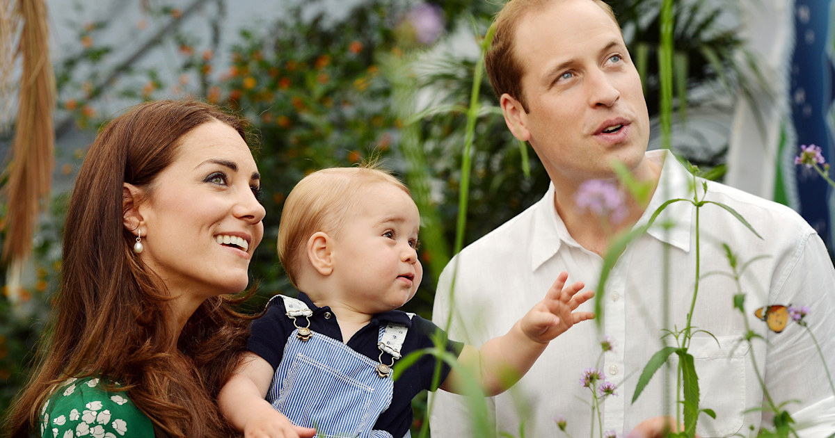 Prince George birthday photos capture the wonder of turning 1