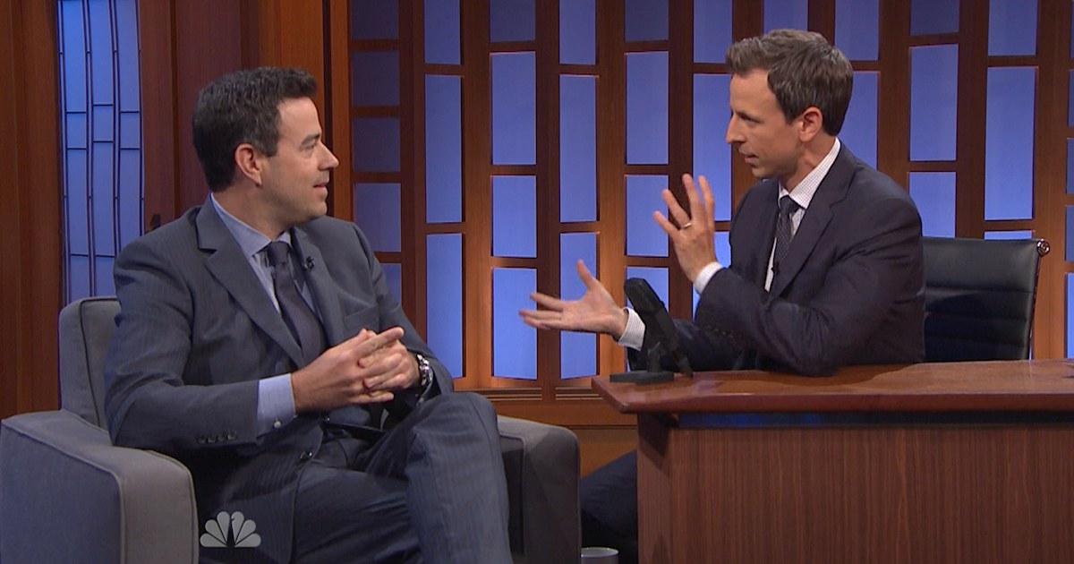 Carson Daly to Seth Meyers: TODAY lets 'me flex what talents I have'
