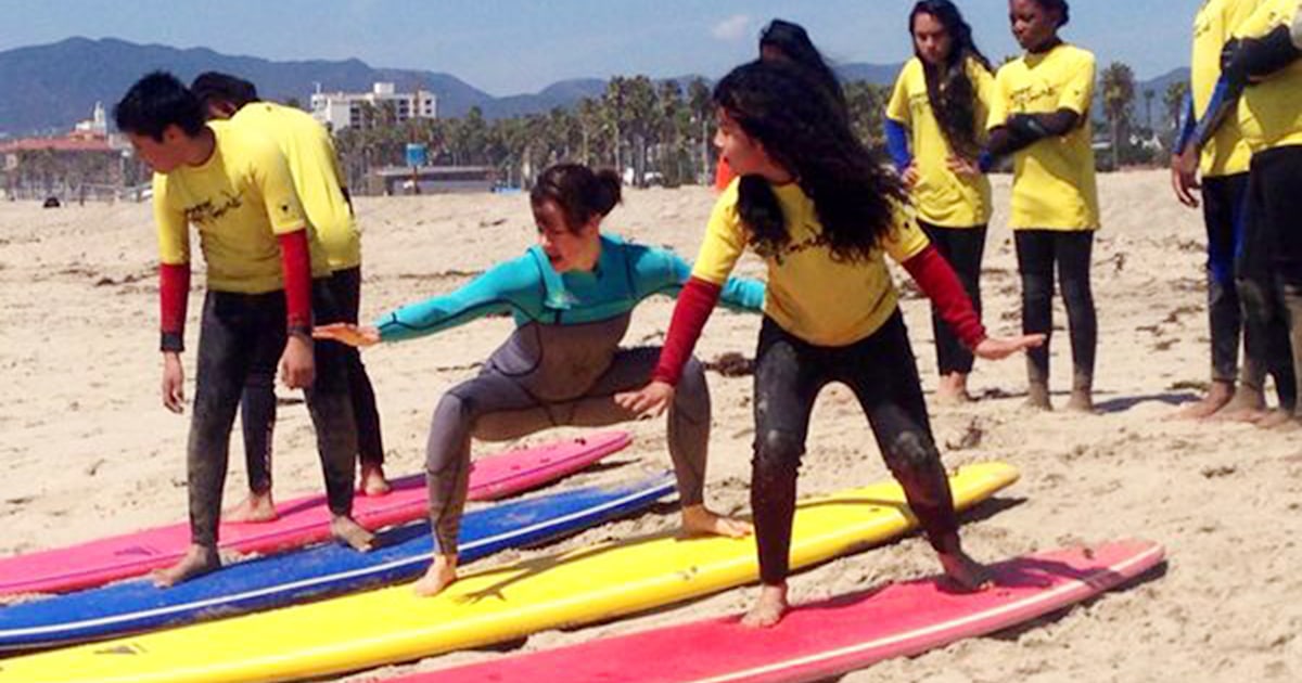 Surf Bus connects inner-city youth with the ocean