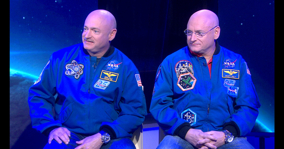 Astronaut Mark Kelly and twin help study effects of space missions