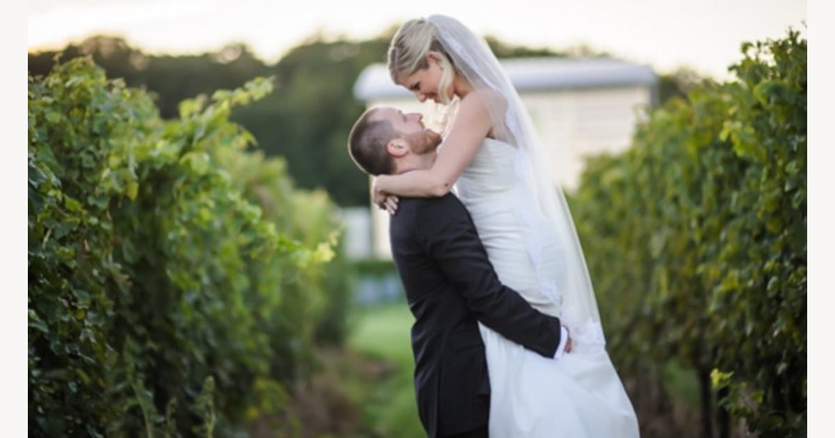 Connecticut vineyard real wedding is all about family