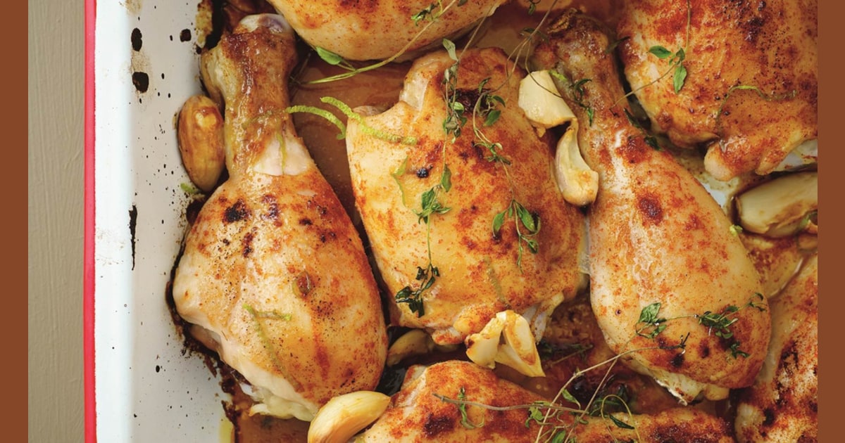 30-minute meal: Lorraine Pascale makes an app, main dish and dessert