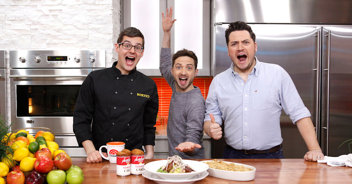 Make a British feast! Bangers 'n' mash, tomato soup cake and more