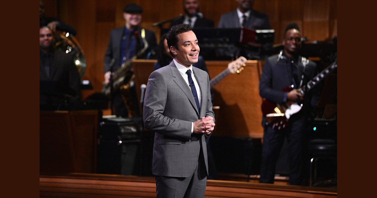 Watch 'Tonight Show' studio's makeover in 60 seconds