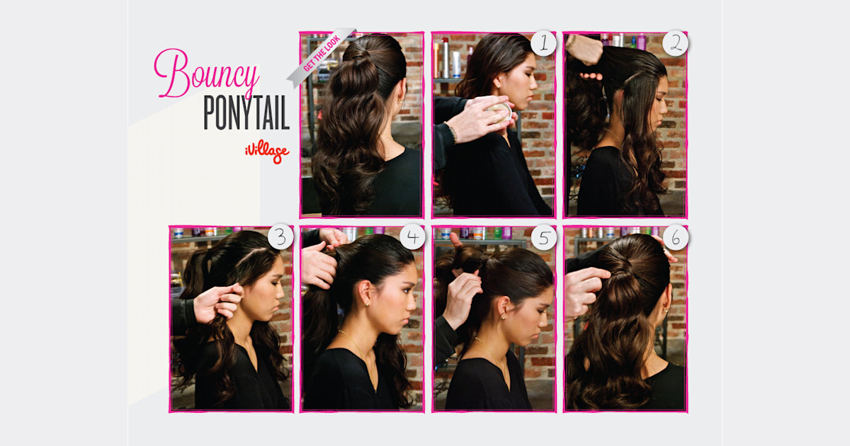 DIY Bouncy Ponytail