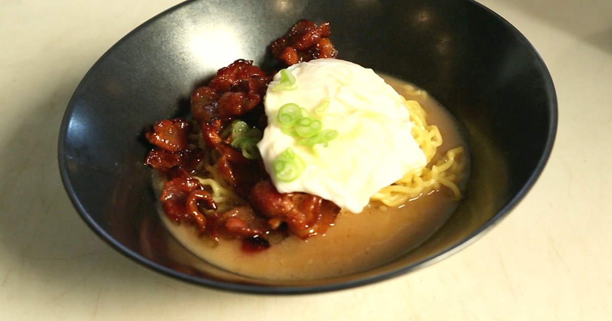 Eggs, bacon, ramen and lots of butter: Make Dale Talde’s breakfast ramen