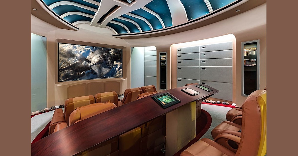 Star Trek Interior Design Star Trek' Inspired Home Boldly Goes On The