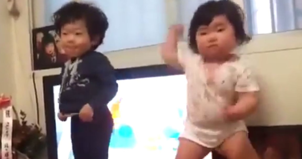 Get down, girl! Watch baby boogie, shimmy and shake in viral video