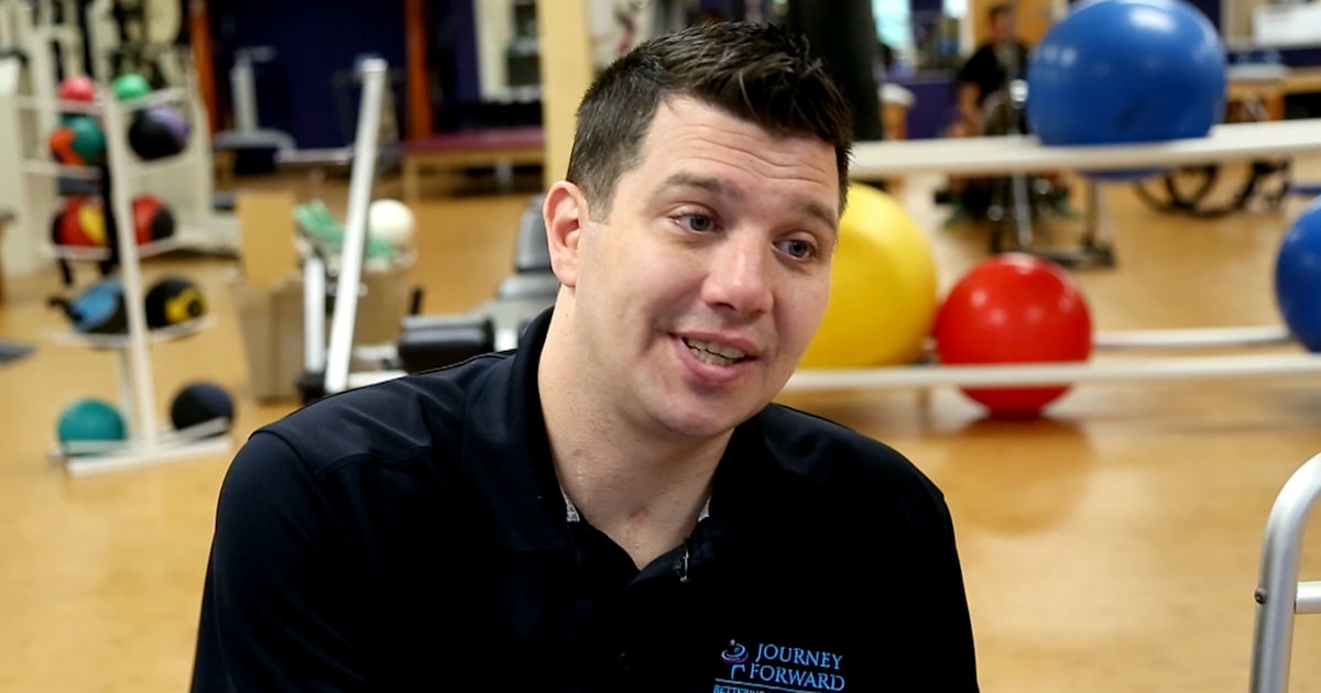 Quadriplegic walks again, starts exercise program to help others with ...