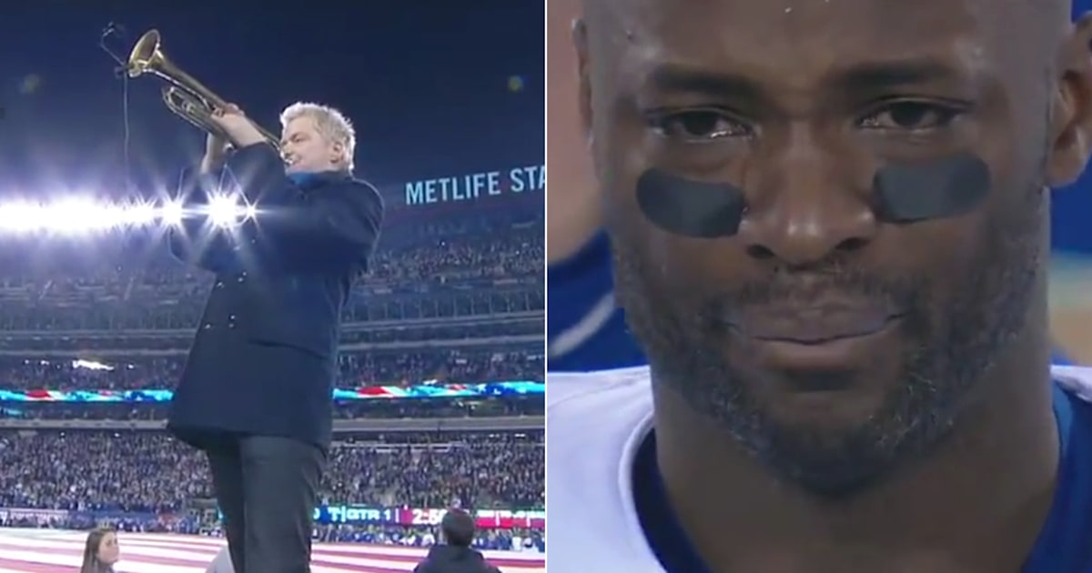 National anthem trumpet solo on 'Monday Night Football' brings player ...