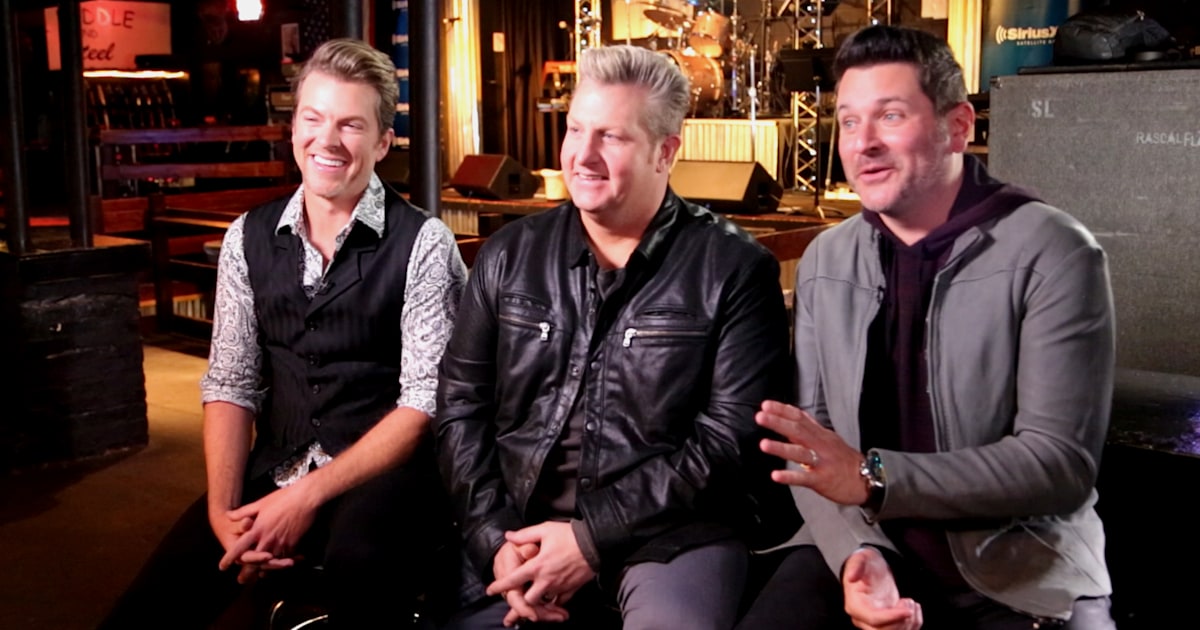 The Rascal Flatts tell Lester Holt how they bought their name on a napkin