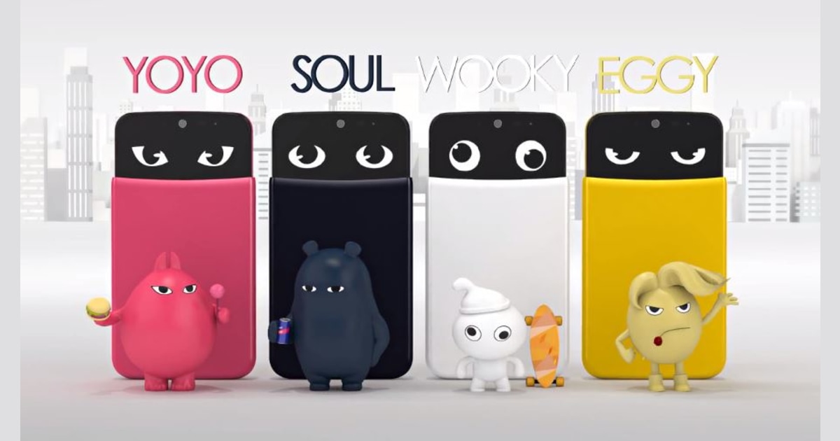 LG unveils adorable, Tamagotchi-style smartphones in Korea