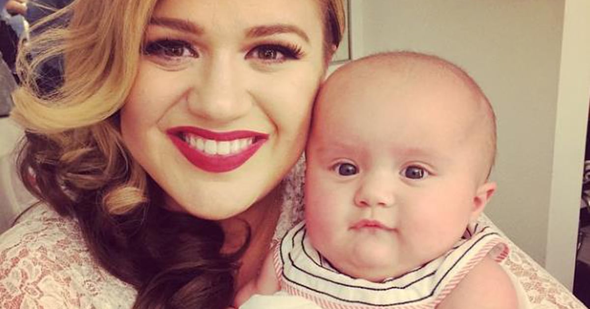 Kelly Clarkson shares adorable Instagram with her baby girl