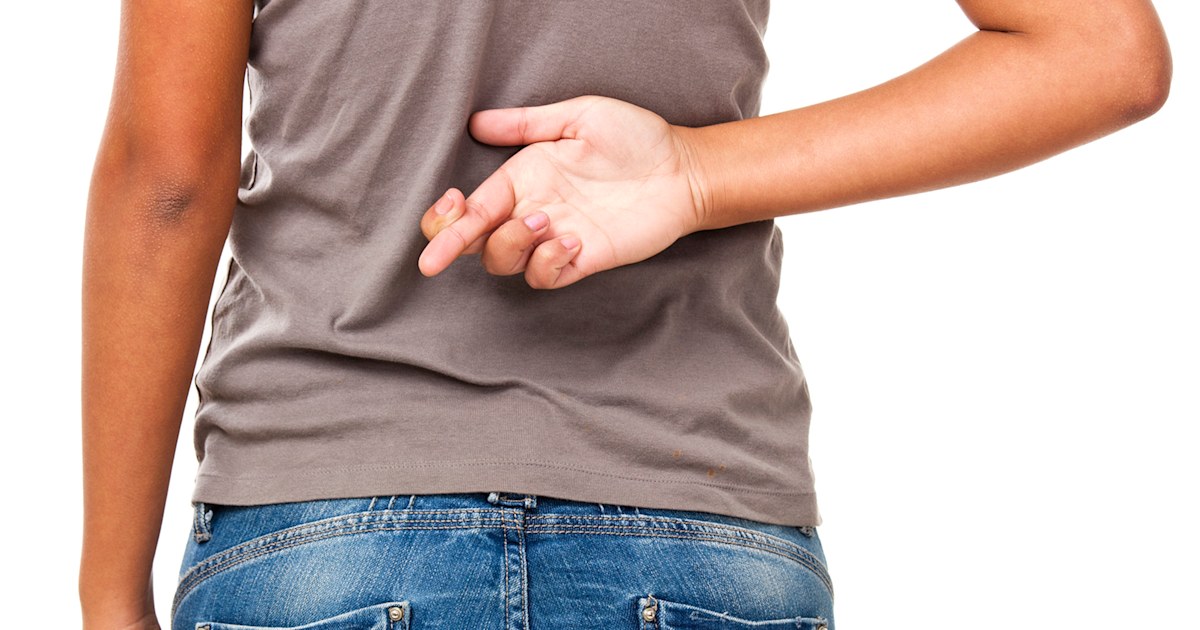 How that one lie can ruin your whole day