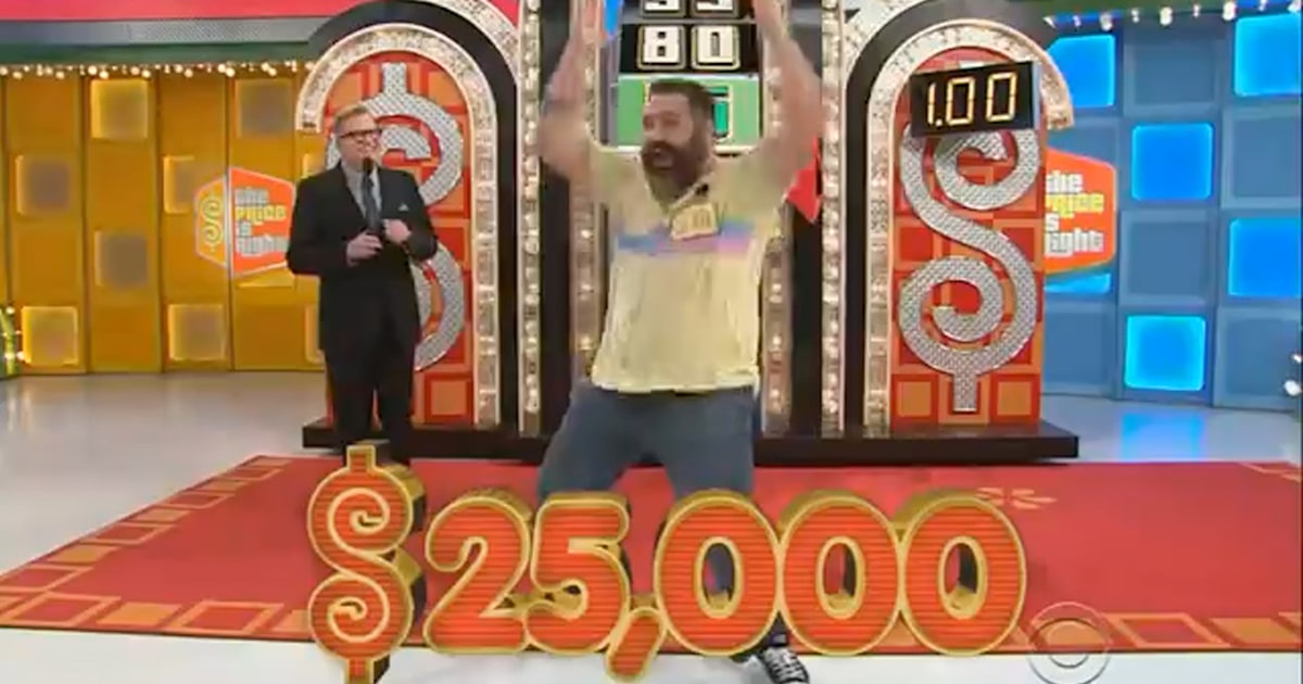 'Price Is Right' contestant flips over $26,000 win