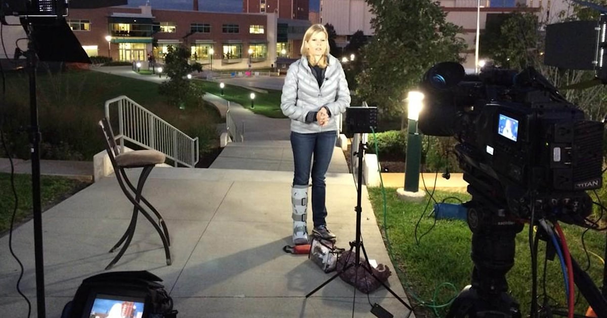 What it's like to cover Ebola: NBC's Kate Snow shares morning routine