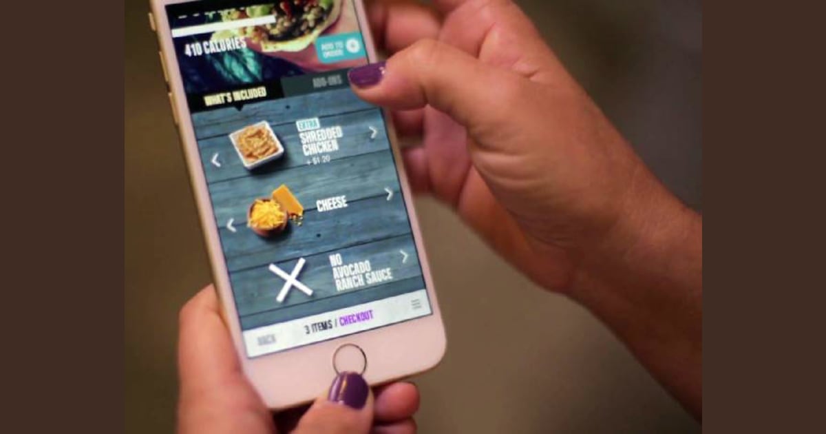 Taco Bell's new app lets you order tacos from your phone