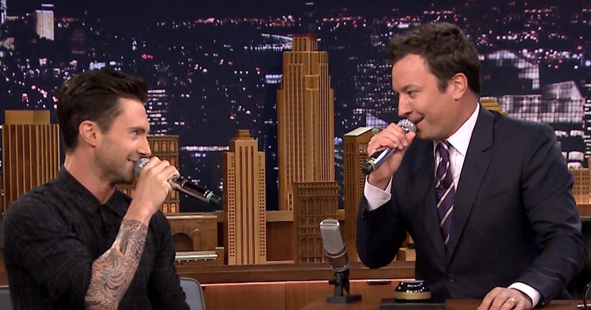 Jimmy Fallon, Adam Levine bring Sinatra, Azalea and more to 'Tonight'