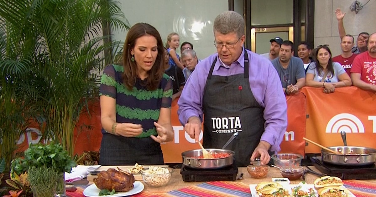 Tailgate like a pro with these easy chicken tinga tortas and tostadas