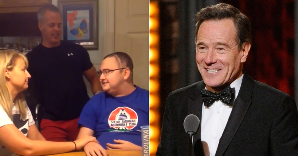 'Breaking Bad's' Bryan Cranston chats with cancer-stricken teen