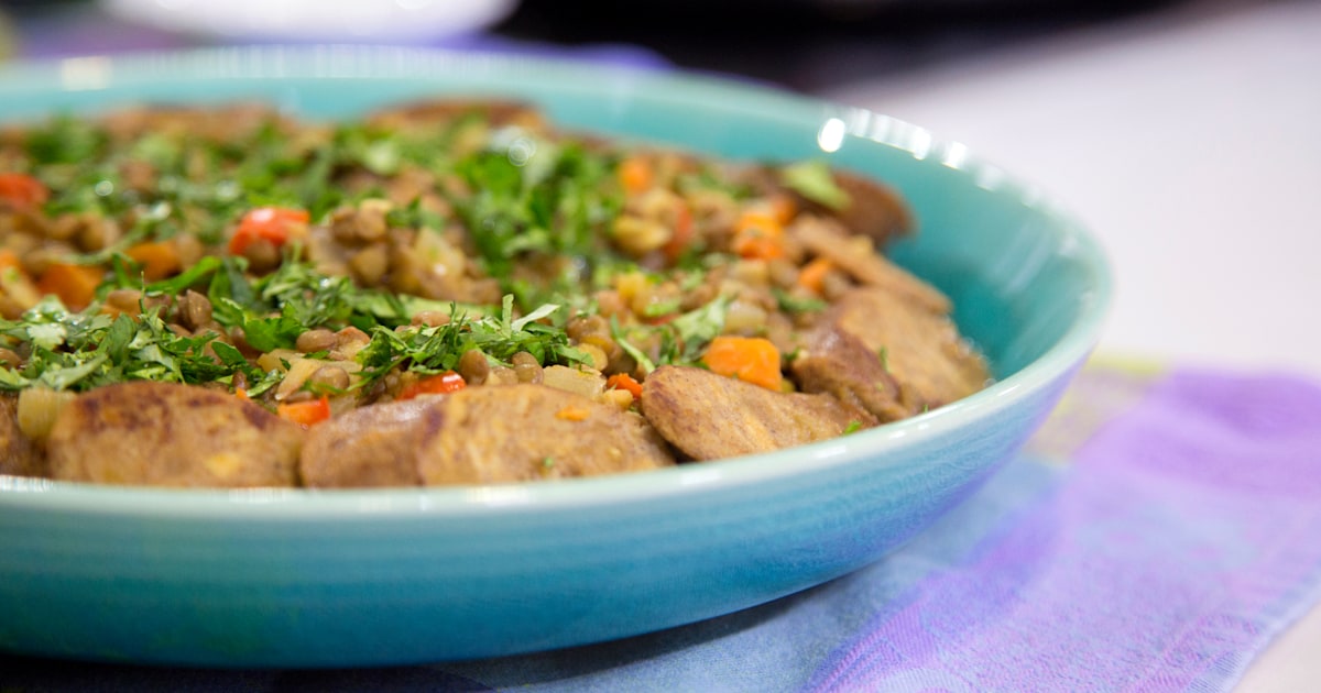 Padma Lakshmi shares her under $20 meal: One-dish sausage with rice and ...