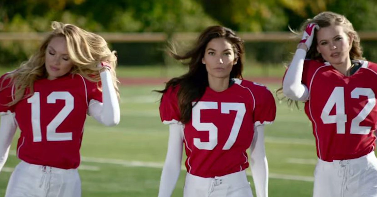 Victoria's Secret teases Super Bowl ad with Angels playing football