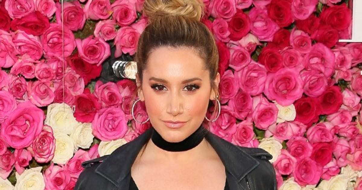 Ashley Tisdale Has A Wardrobe Malfunction At Film Premiere