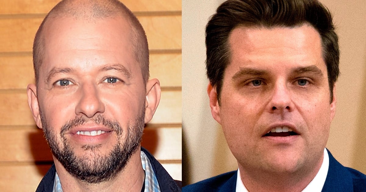 Jon Cryer and Rep. Matt Gaetz Throw Jabs at Each Other on Twitter
