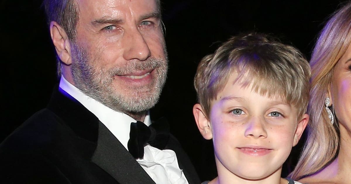 John Travolta Shares Adorable Video with Son Benjamin at Bolts Game