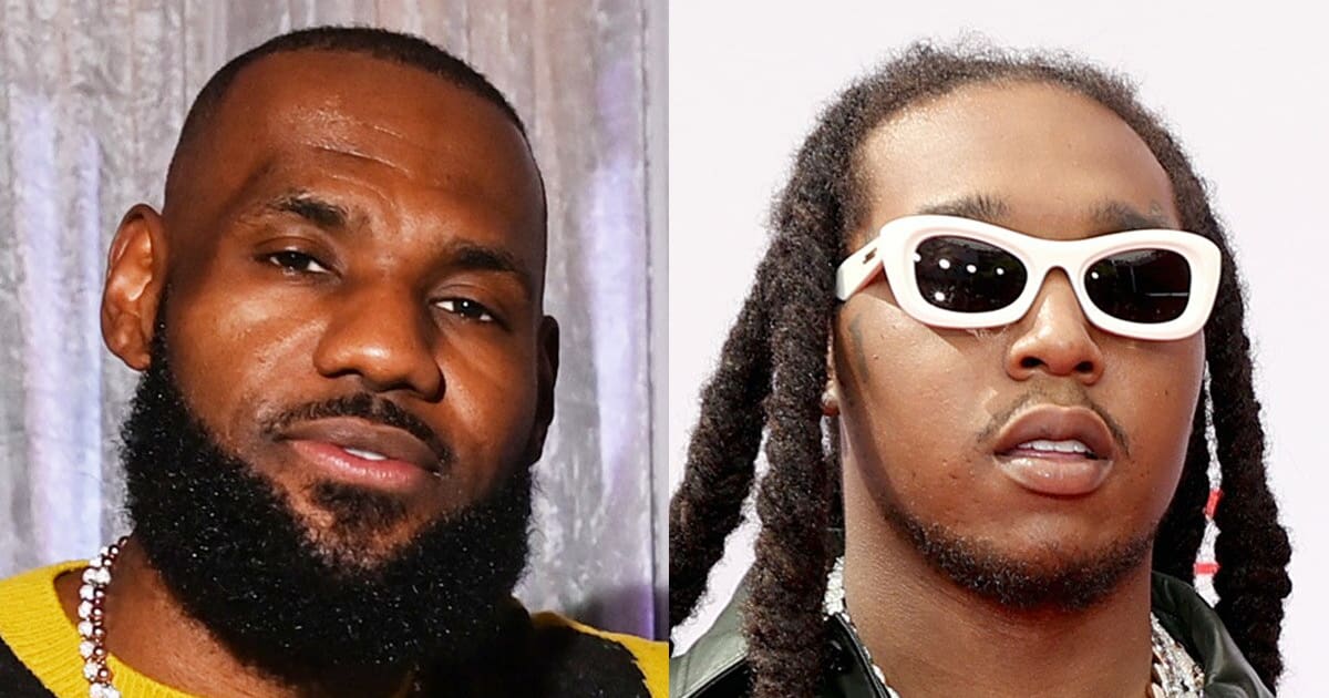 See LeBron James' Game Day Tribute to Late Migos Rapper Takeoff