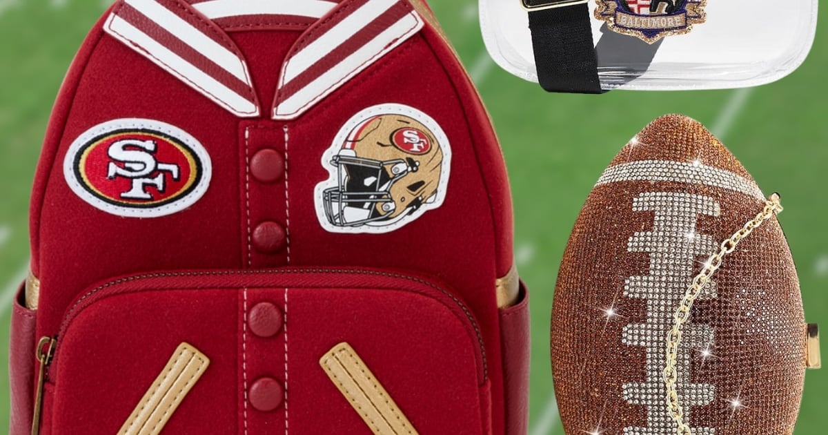 Cute Outfit Ideas 2024 NFL Season Bags Football Fashion Game Day Essentials