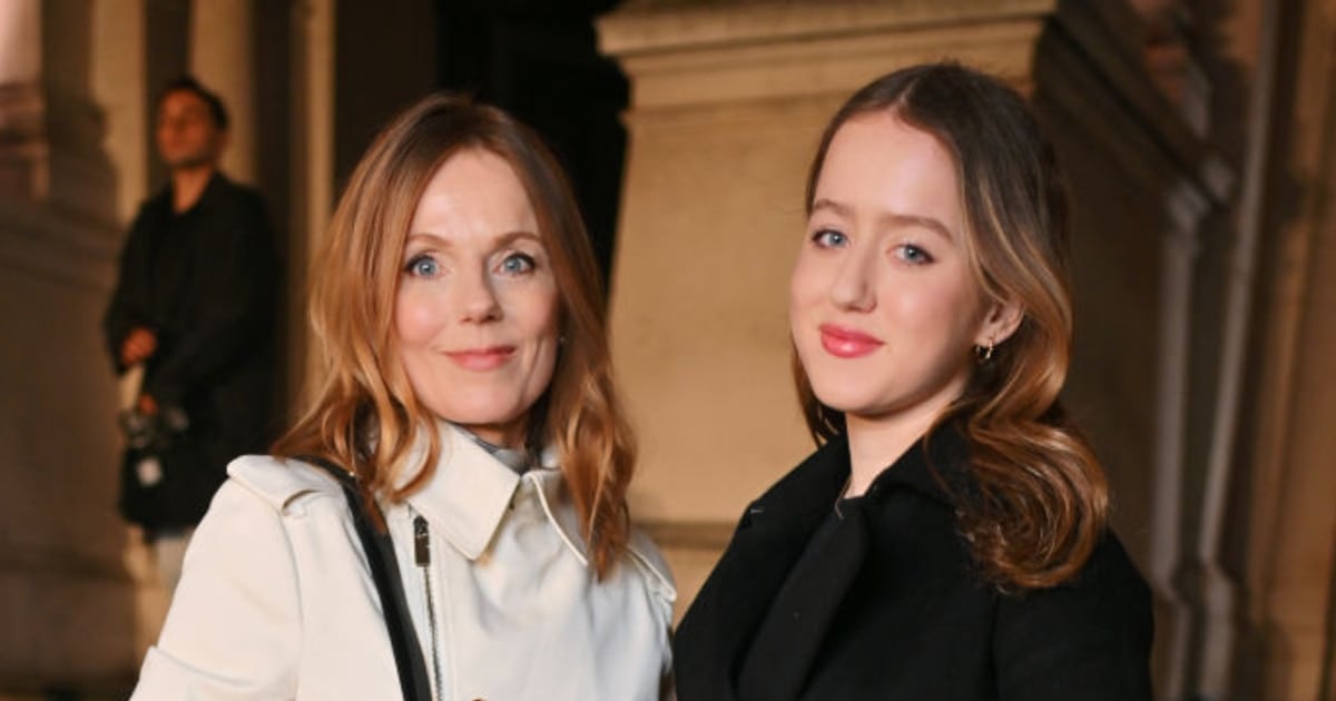 Geri Halliwell And Daughter Bluebell Are Chic Twins In Rare Outing