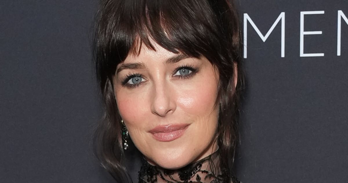 Dakota Johnson’s Sheer Gucci Dress at Zurich Film Festival